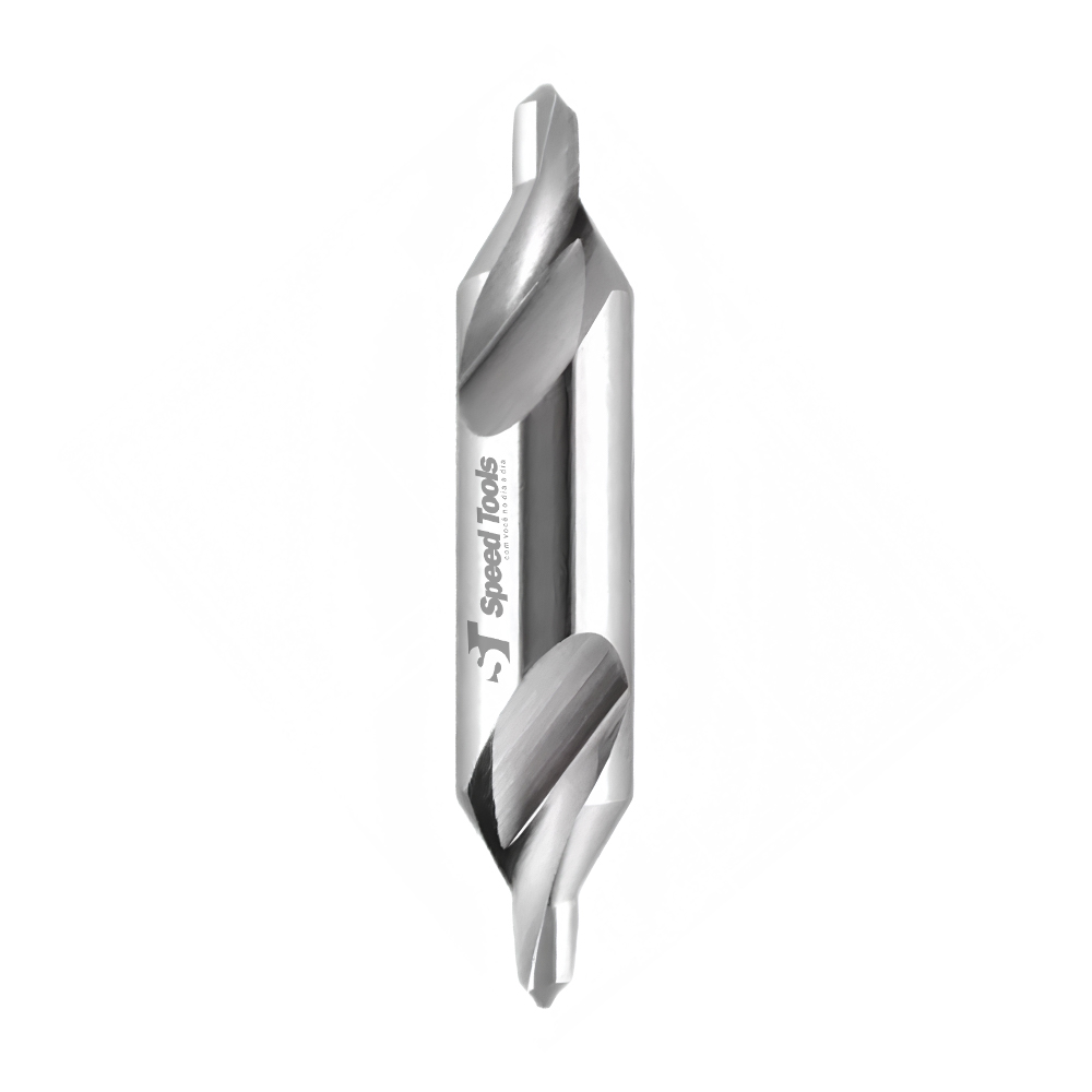 BROCA DE CENTRO HSS DIN ANSI B94.11 M - Ø5/32 x Ø7/16 - Speed Tools
