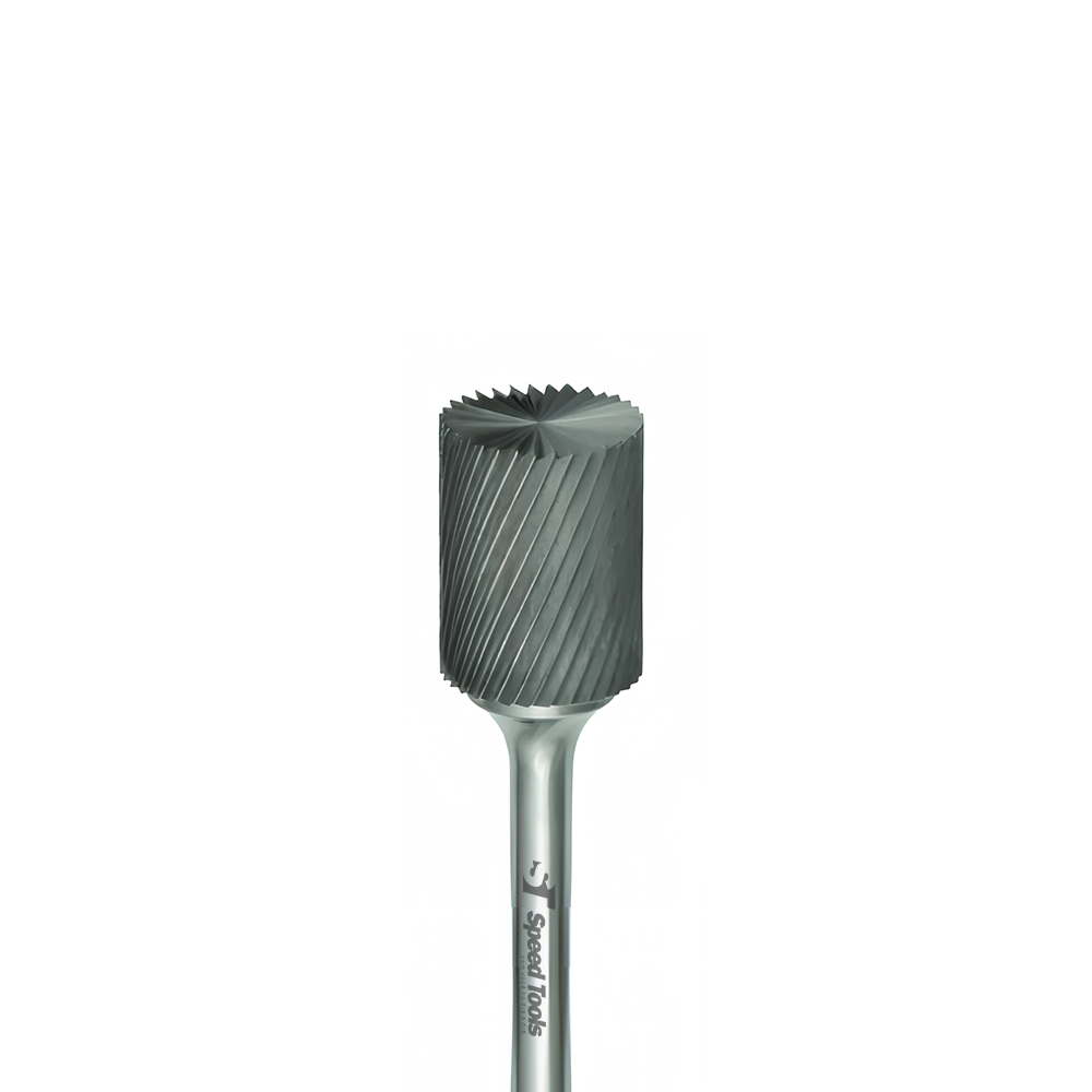 LIMA ROTATIVA MD CILÍNDRICA CORTE TOPO- Ø8x20x6x65 (CS) - Speed Tools